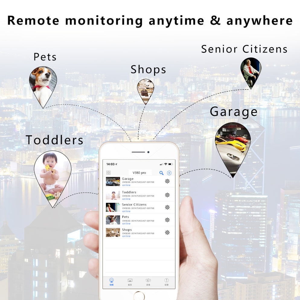 U21 HD Smart Mini Wifi USB Camera AI Human Detection Real-time Surveil ...